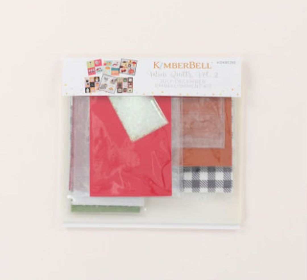 Mini Quilts, Vol. 2: July-december Embellishment Kit by Kimberbell ...