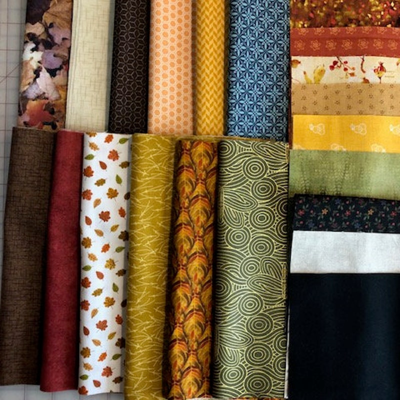 Autumn Fabric - Etsy