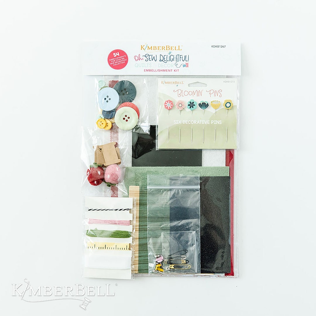 Oh, Sew Delightful! Quilts & Decor Embellishment Kit by Kimberbell ...