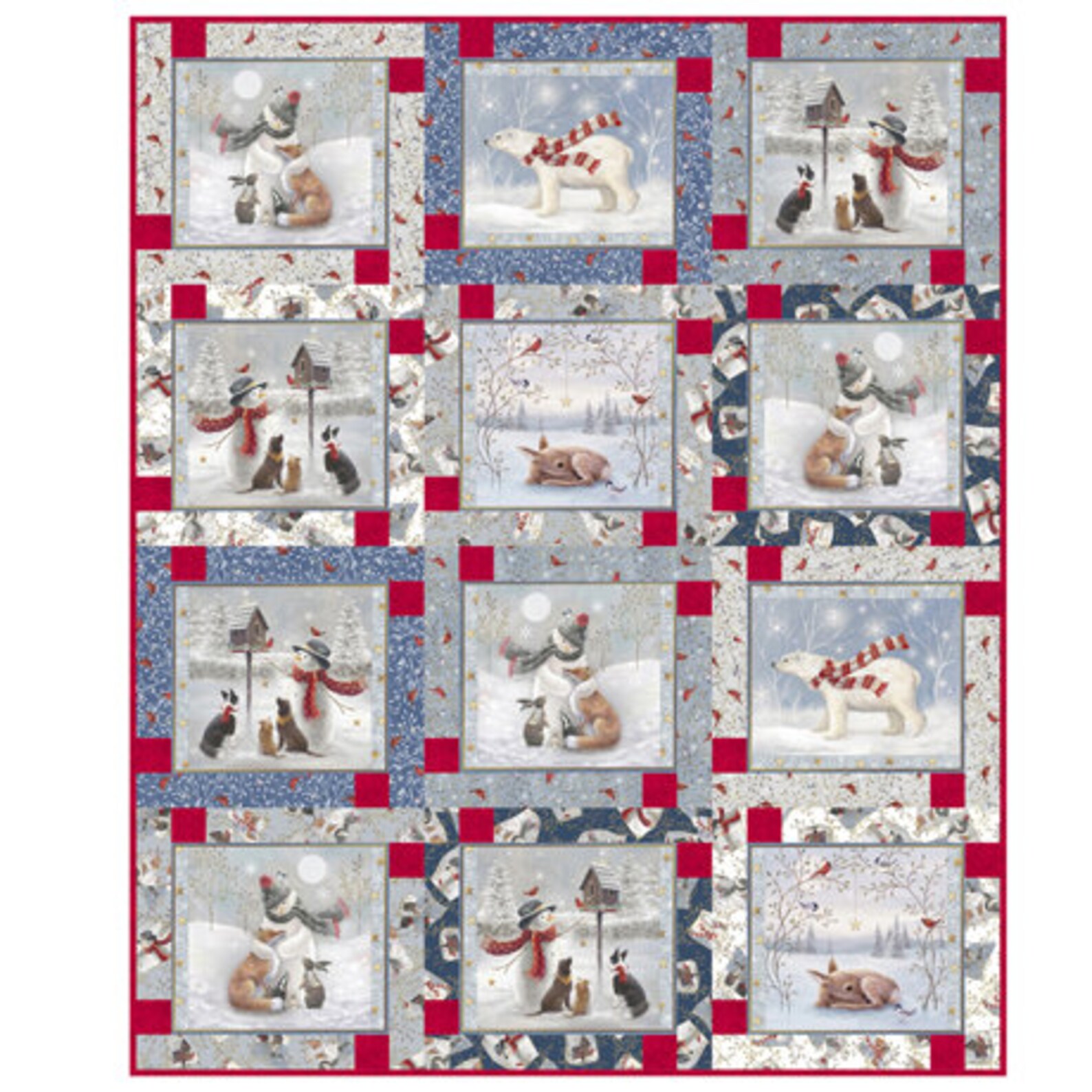 Block Talk Quilt Pattern by Swirly Girl Designs for QT Fabrics | Etsy