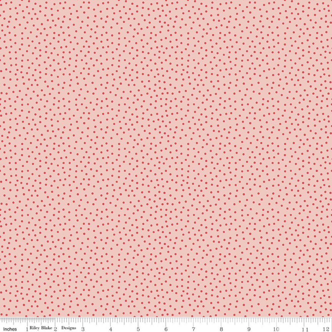 Pink Dots From Gone Glamping Collection by Lori Whitlock for Riley Blake Designs - C14796-pink ...