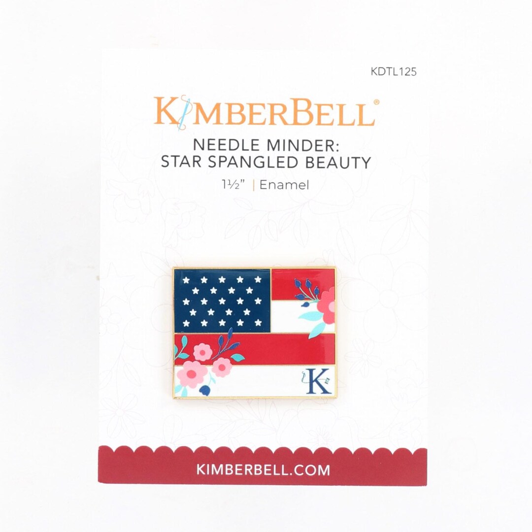 PREORDER Star-spangled Beauty Needle Minder ONLY by Kimberbell Designs ...