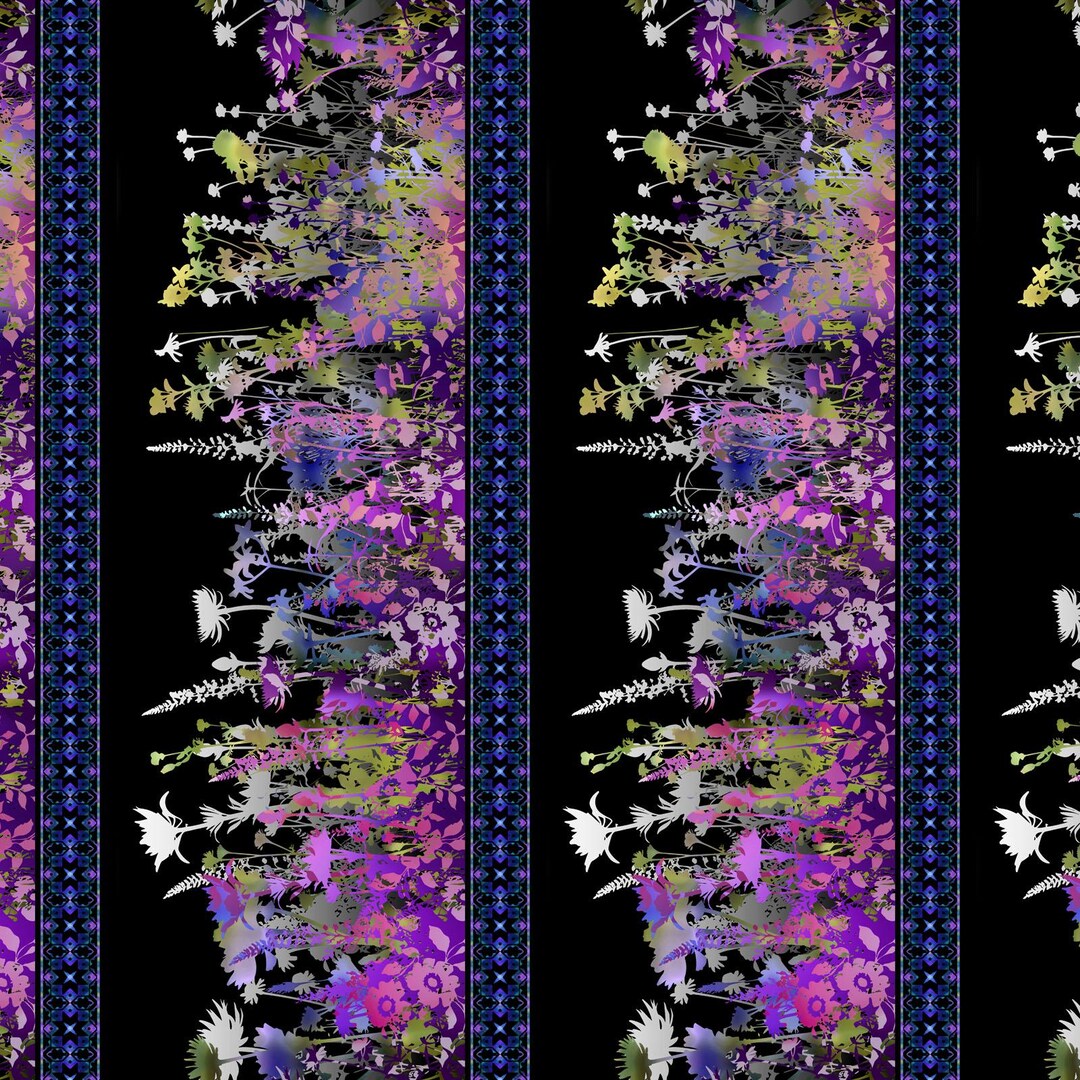 Border - I Dream in Color by Jason Yenter for in the Beginning Fabrics ...