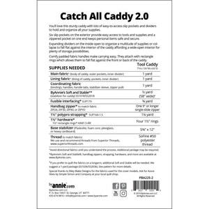 Catch All Caddy by Patterns by Annie - Pattern PBA225 - Etsy