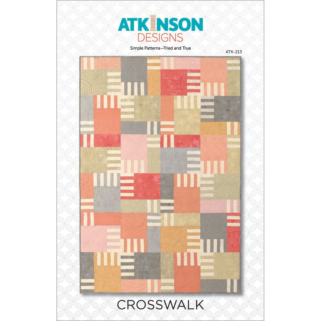Crosswalk Quilt Pattern by Atkinson Designs - ATK-213 - Etsy