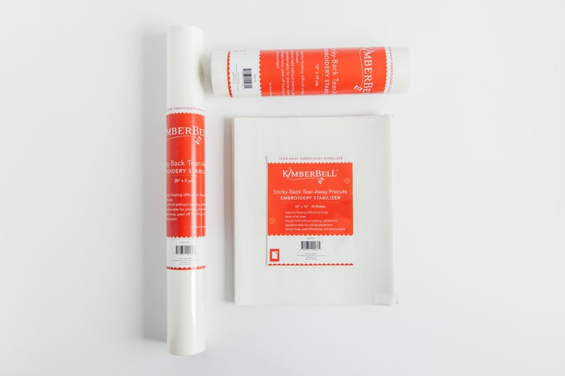 Sticky-Back Tear-Away Embroidery Stabilizer by Kimberbell | Etsy