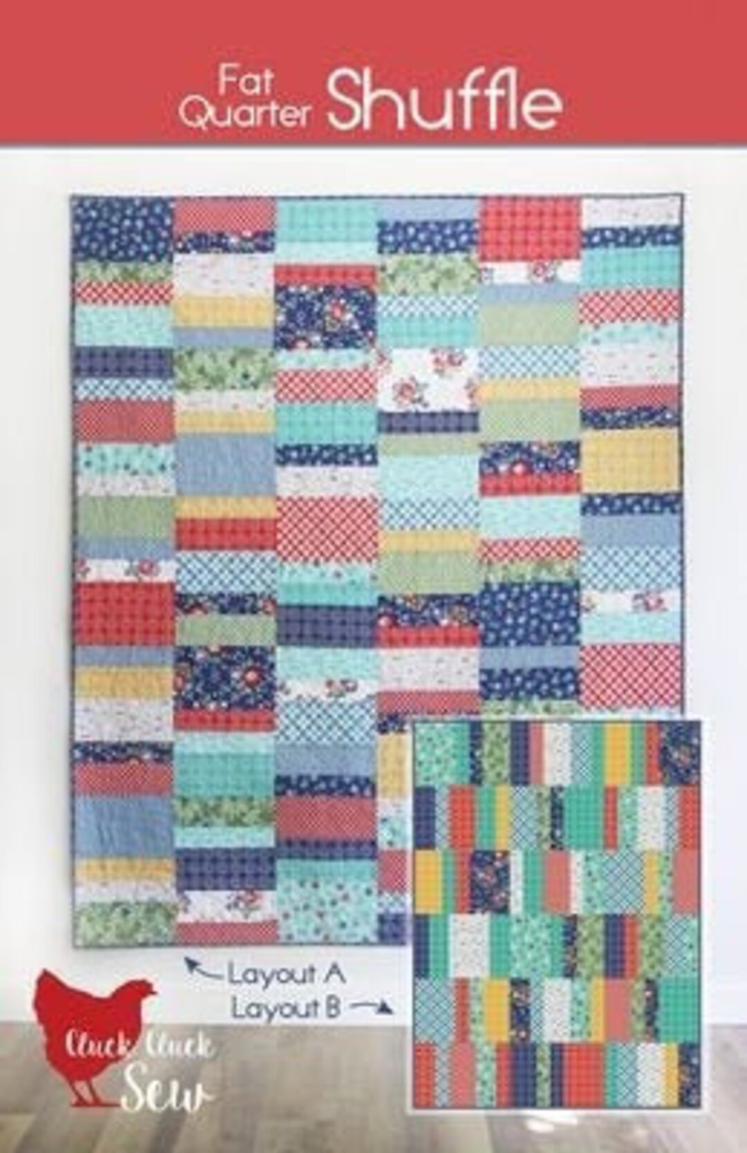 Fat Quarter Shuffle Quilt Pattern by Cluck Cluck Sew - CCS#196 - Etsy