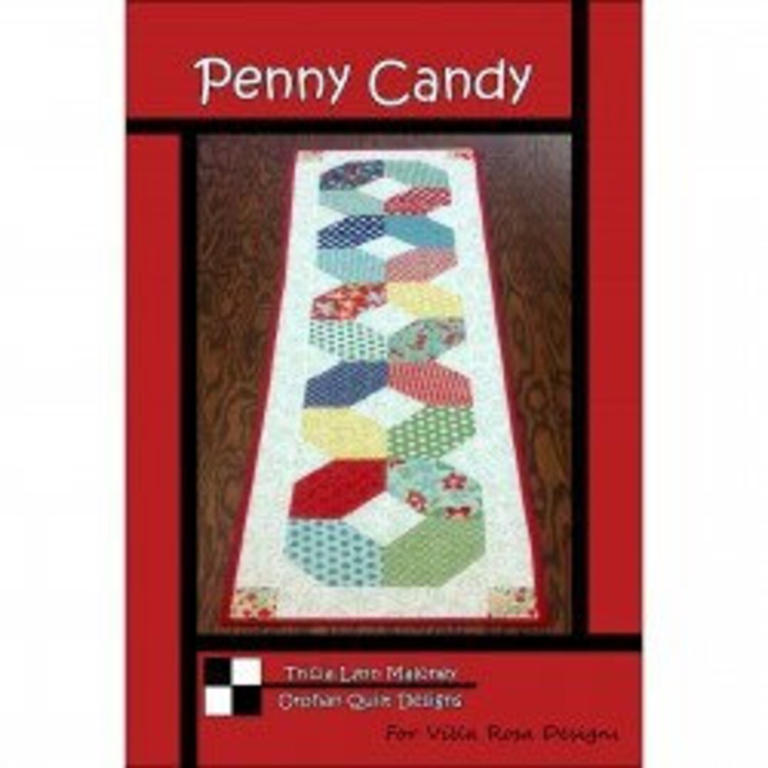 Penny Candy Table Runner Fabric Kit With Free Villa Rosa - Etsy