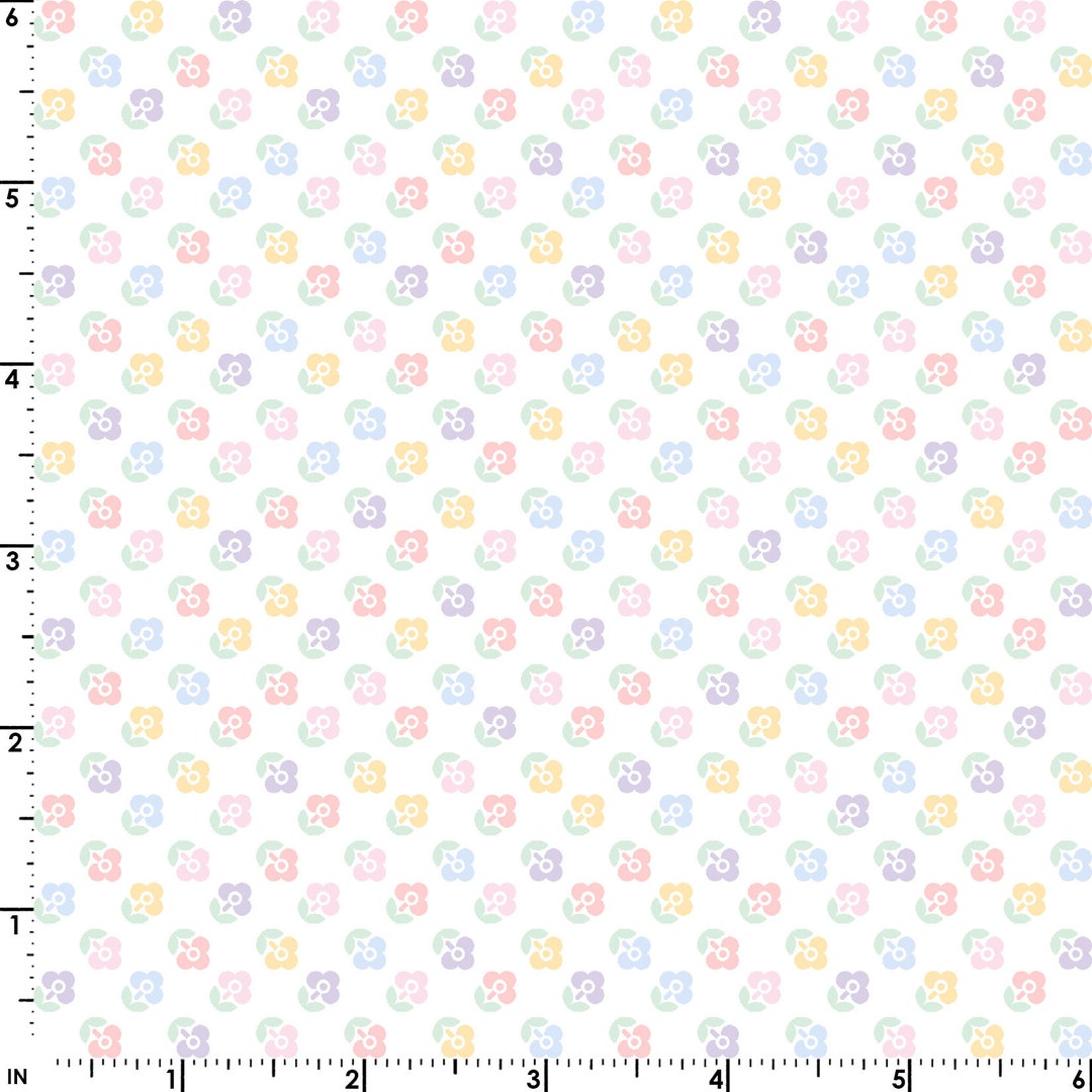 Spring Flowers-multi-pastels - Celebration Collection by Maywood Studio ...