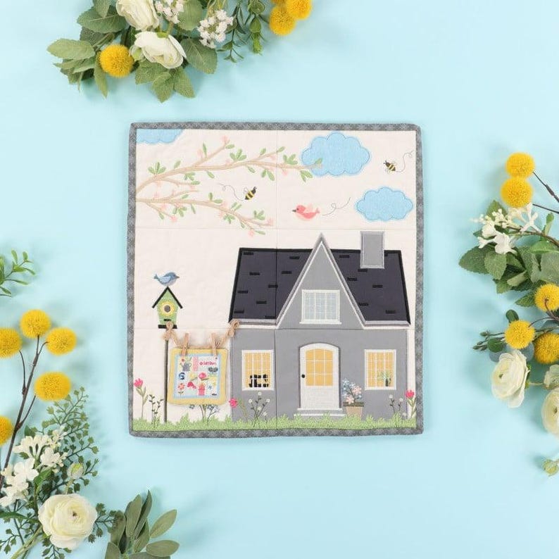 Home Sewn, Vol. 1 Tiling Scenes - April, May and June - Machine ...