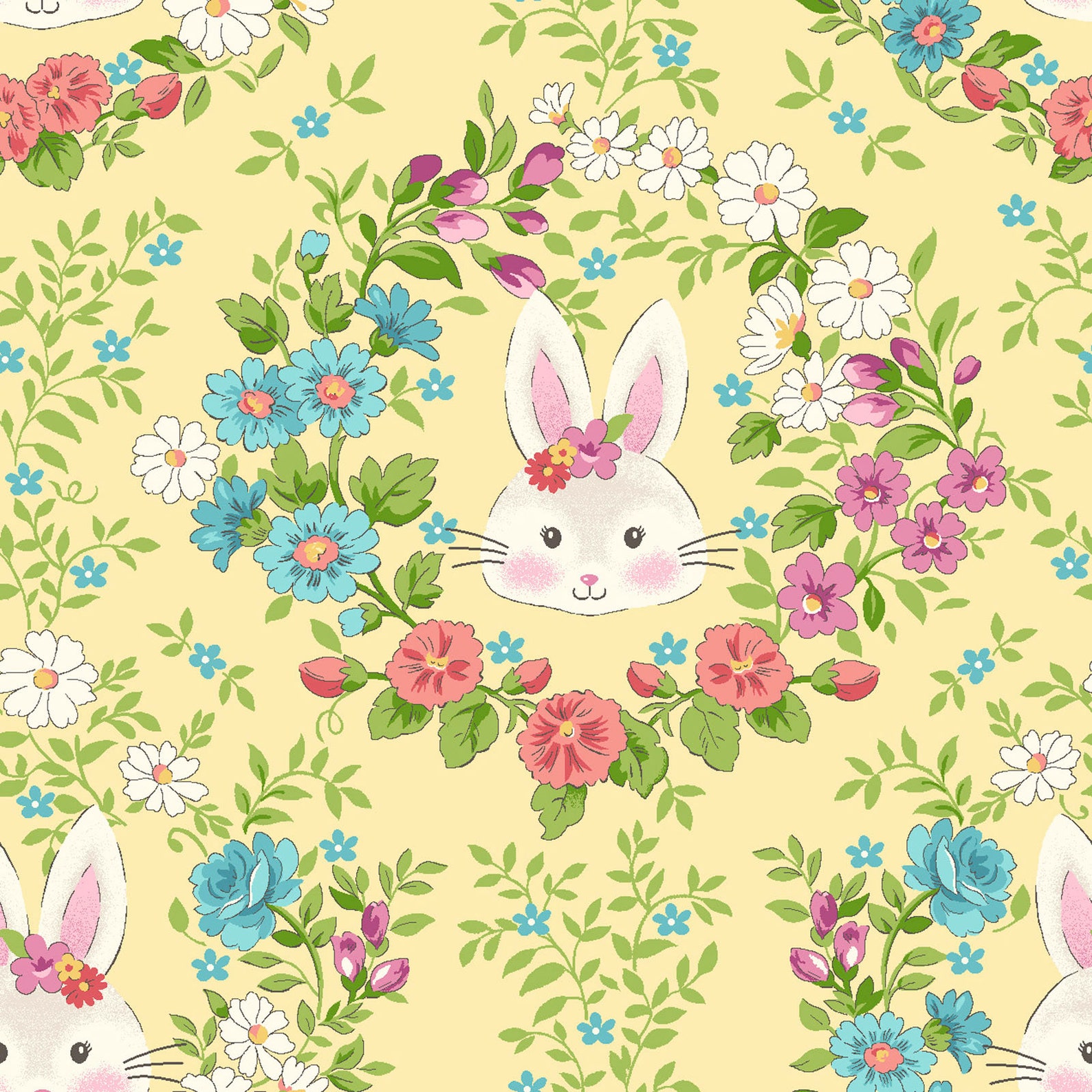 Hoppy Easter Bench Pillow Fabric Kit Kimberbell Designs Pick Your ...