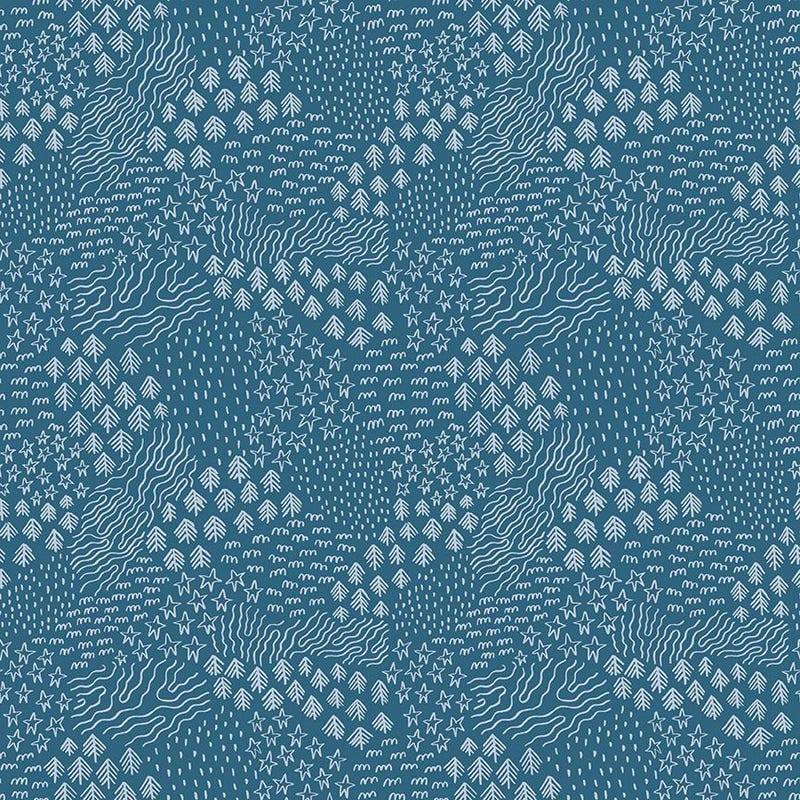 Blue Scenery Canvas - Etsy