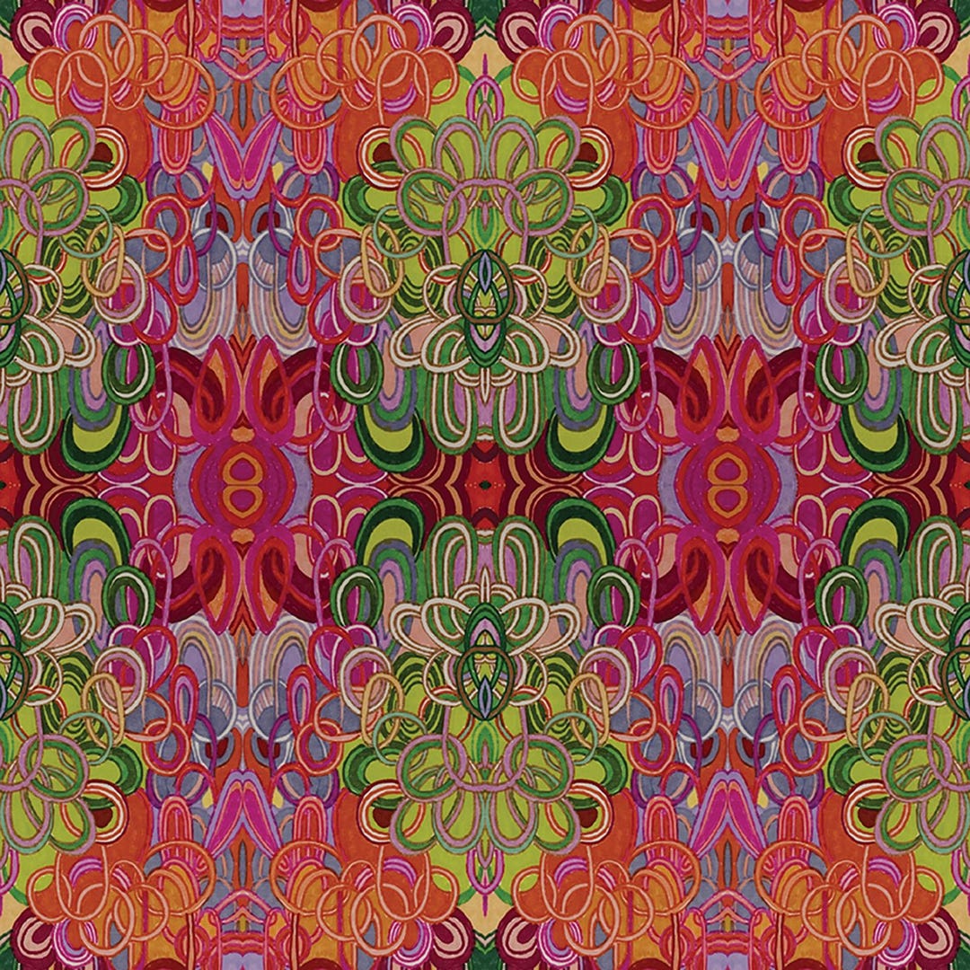 Wonderlust From True Colors by Danielle Duer for Benartex Artistry - 16488-99 Multi - 1/2 Yard ...
