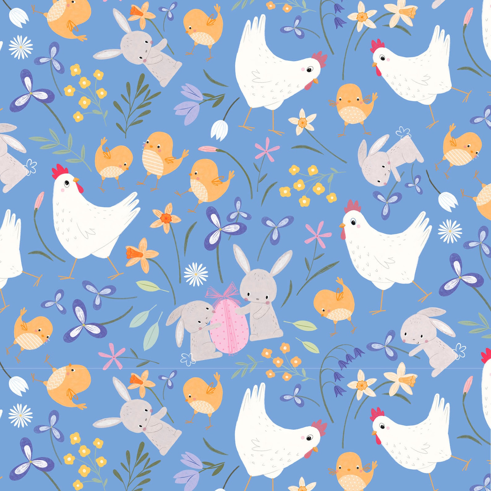 Hoppy Easter Bench Pillow Fabric Kit - Kimberbell Designs - Pick Your ...