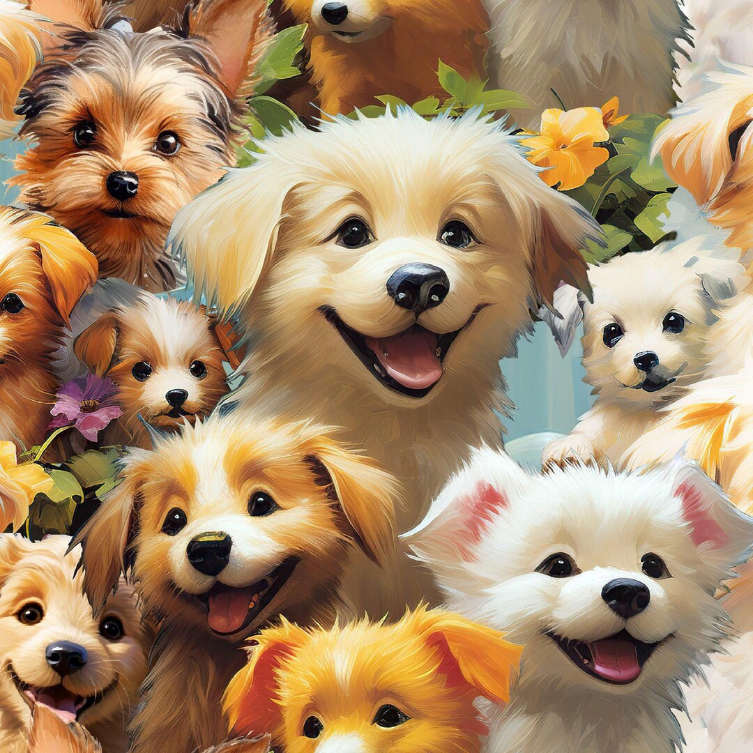 Playful Pups - Fur-ever Friends Collection by Momart for 3 Wishes ...