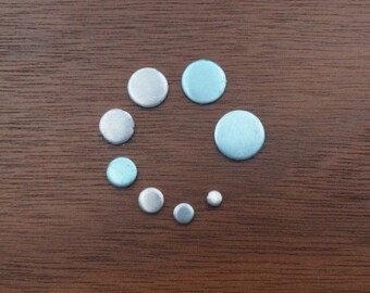 Silver Blank Disc | Etsy