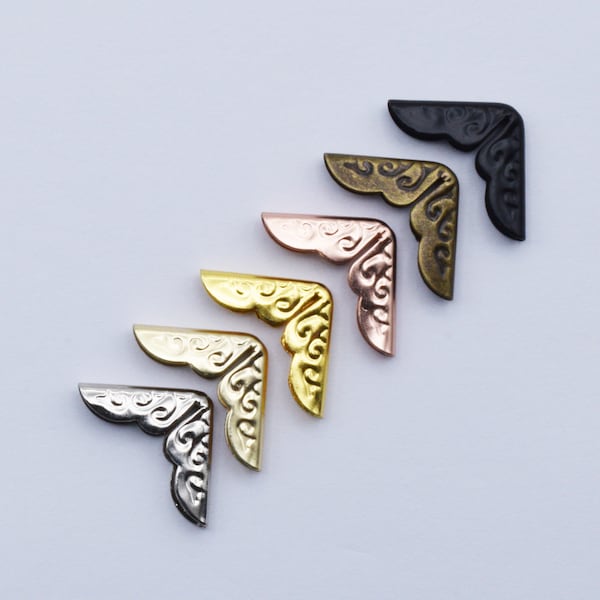 Metal Book Corners - Etsy