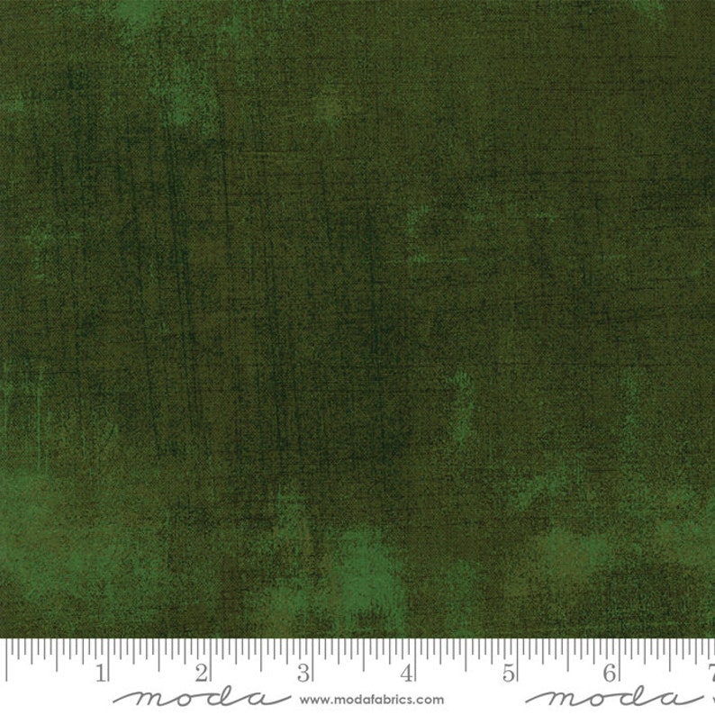 Moda Grunge Forest Green, Quilting Fabric, 30150-366 - Etsy
