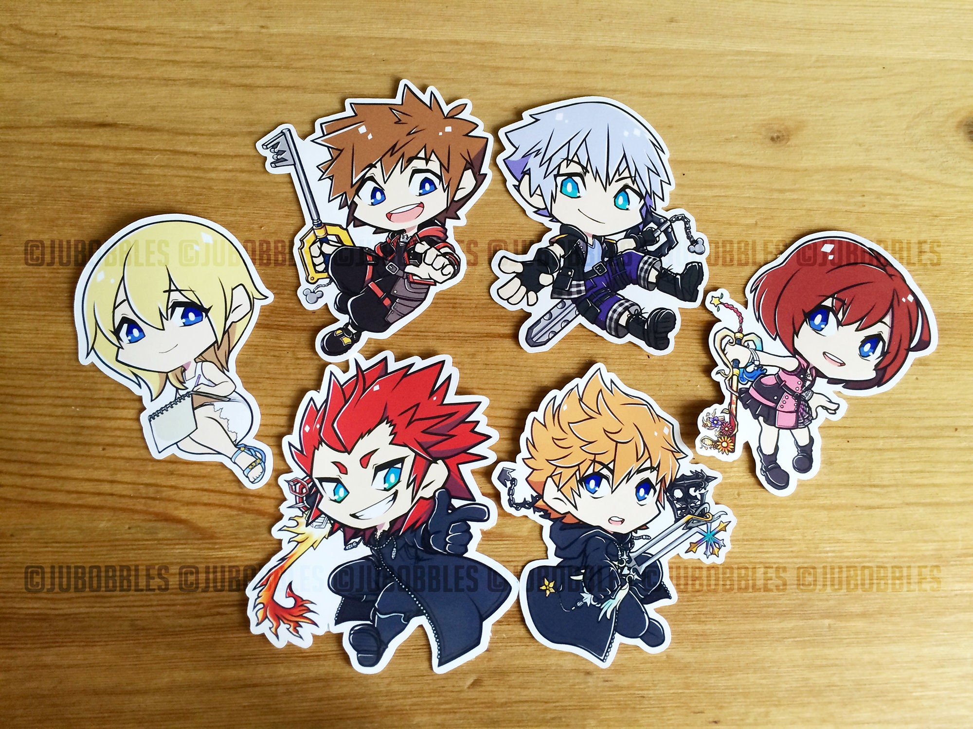 Kingdom Hearts Stickers KH3 Sora Riku Kairi Axel Lea Namine - Etsy UK