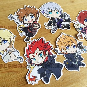 Kingdom Hearts Stickers | KH3 Sora Riku Kairi Axel Lea Namine Roxas ...