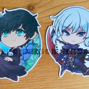 Final Fantasy XIV Stickers FFXIV Aymeric De Borel G'raha Ysayle ...