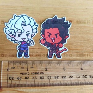 BG3 Gloss Chibi Stickers Baldur's Gate Astarion Gale Shadowheart Wyll ...