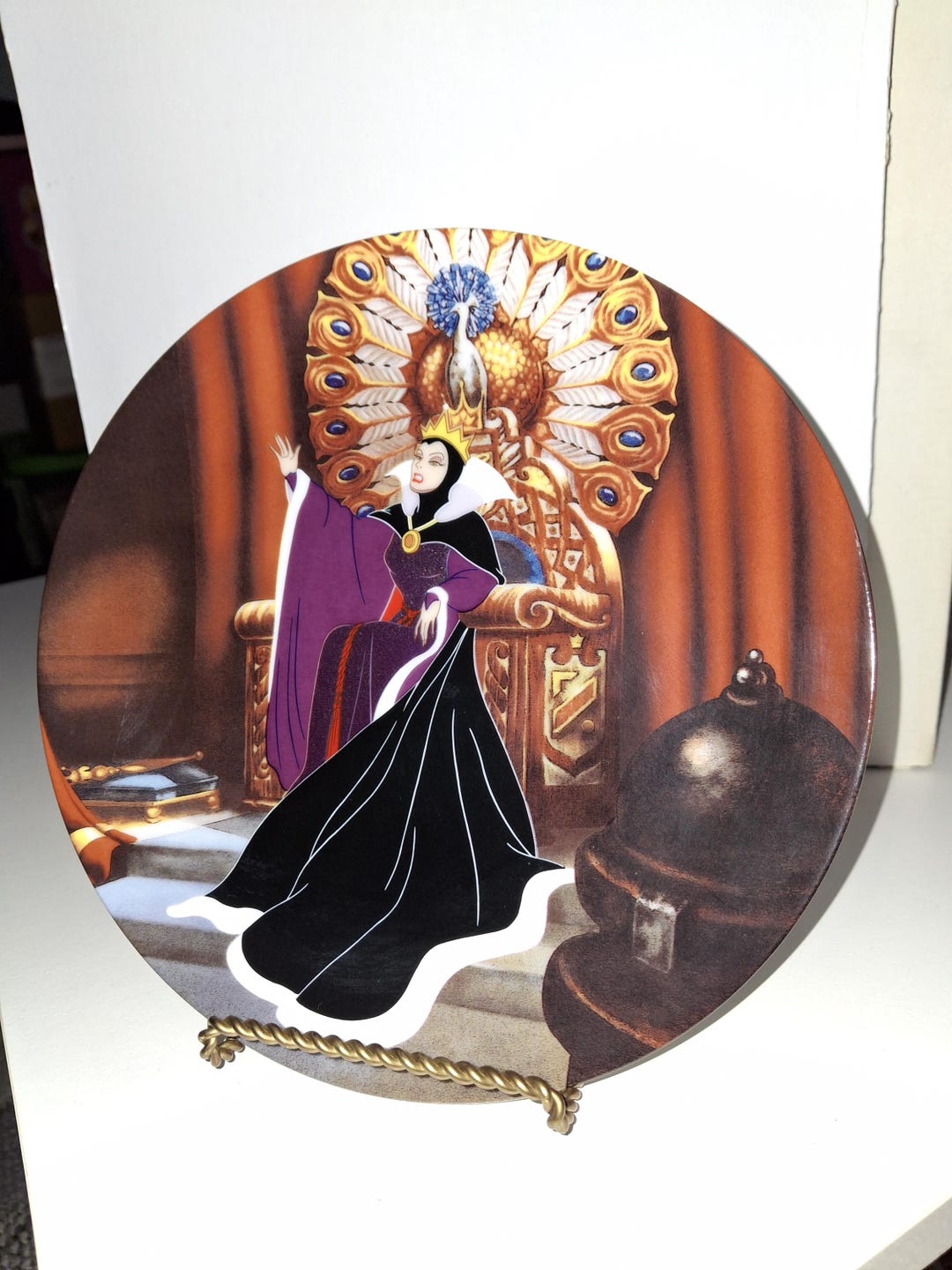 Vintage the Evil Queen Villains Plate - Etsy