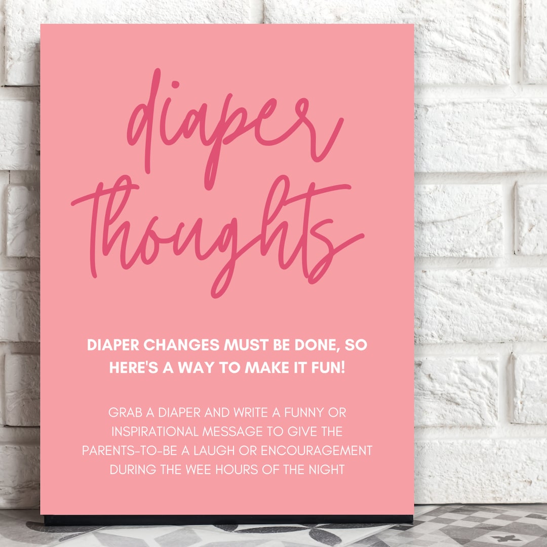 Baby Shower Station Sign Diaper Station, Baby Shower Decor, 16x24 ...