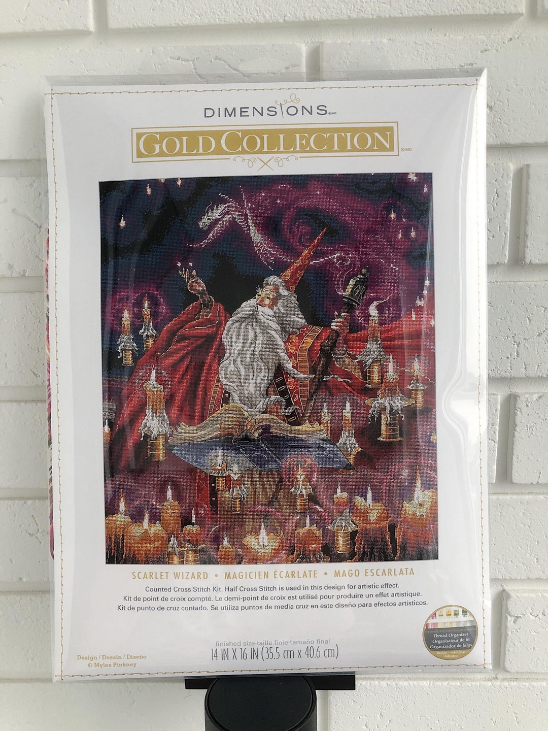 Scarlet Wizard Dimensions Gold Collection Counted Cross Stitch Kit ...