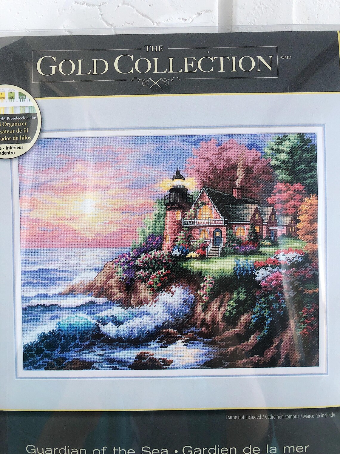 Guardian of the Sea Dimensions Gold Collection Lighthouse Counted Cross ...