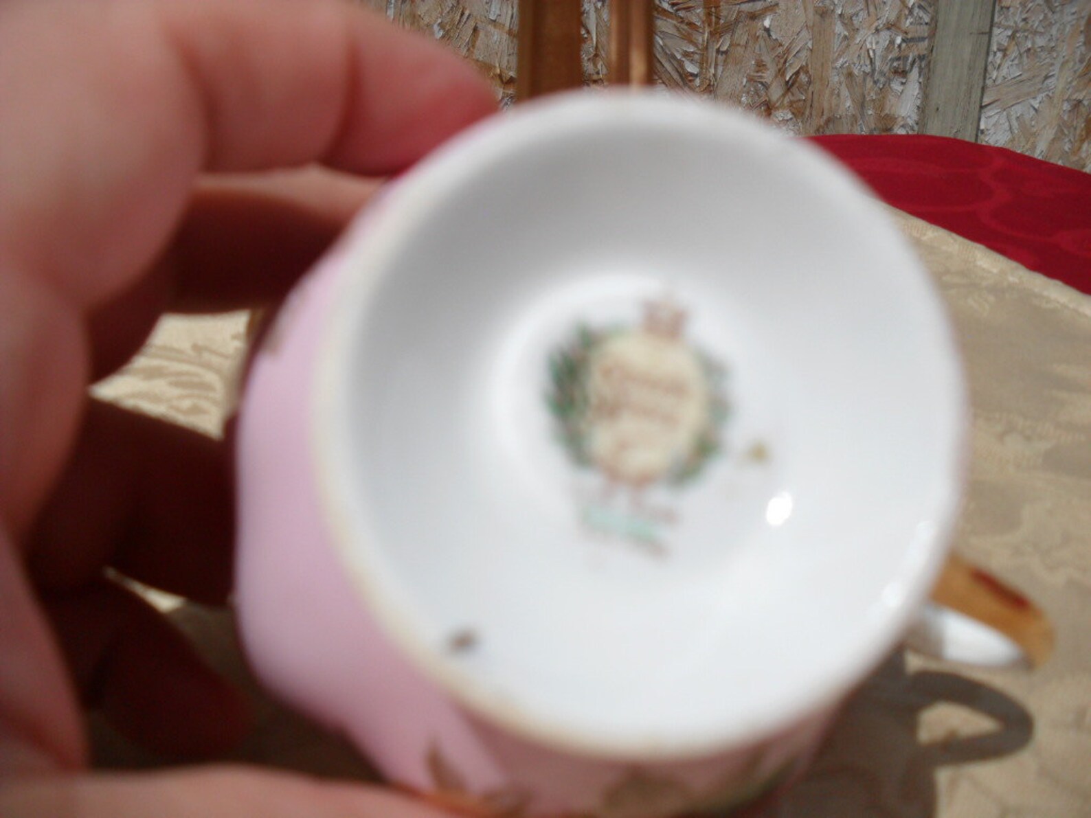 Tea Cup and Saucer Set, Made in France Tea Set, Hand Painted Tea Set - Etsy