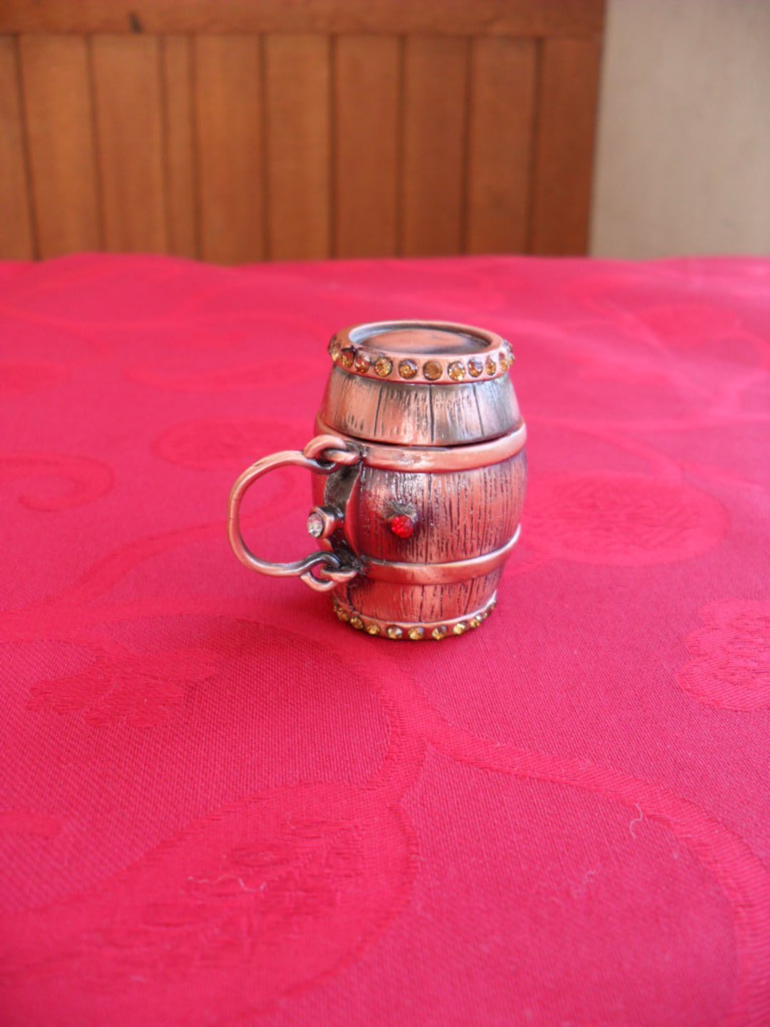 Trinket Box, Work of Art Trinket Box, Aged in Oak, Trinket Box ...