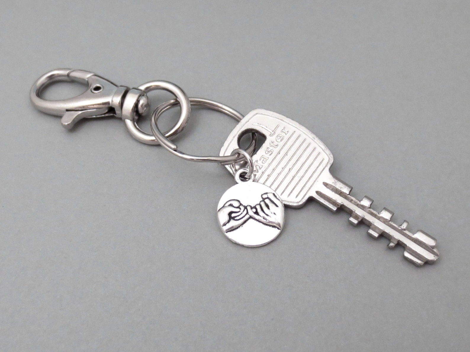 Pinky, Promise, Keychain, Keyring, Antique, Promise, Frindship, Best ...