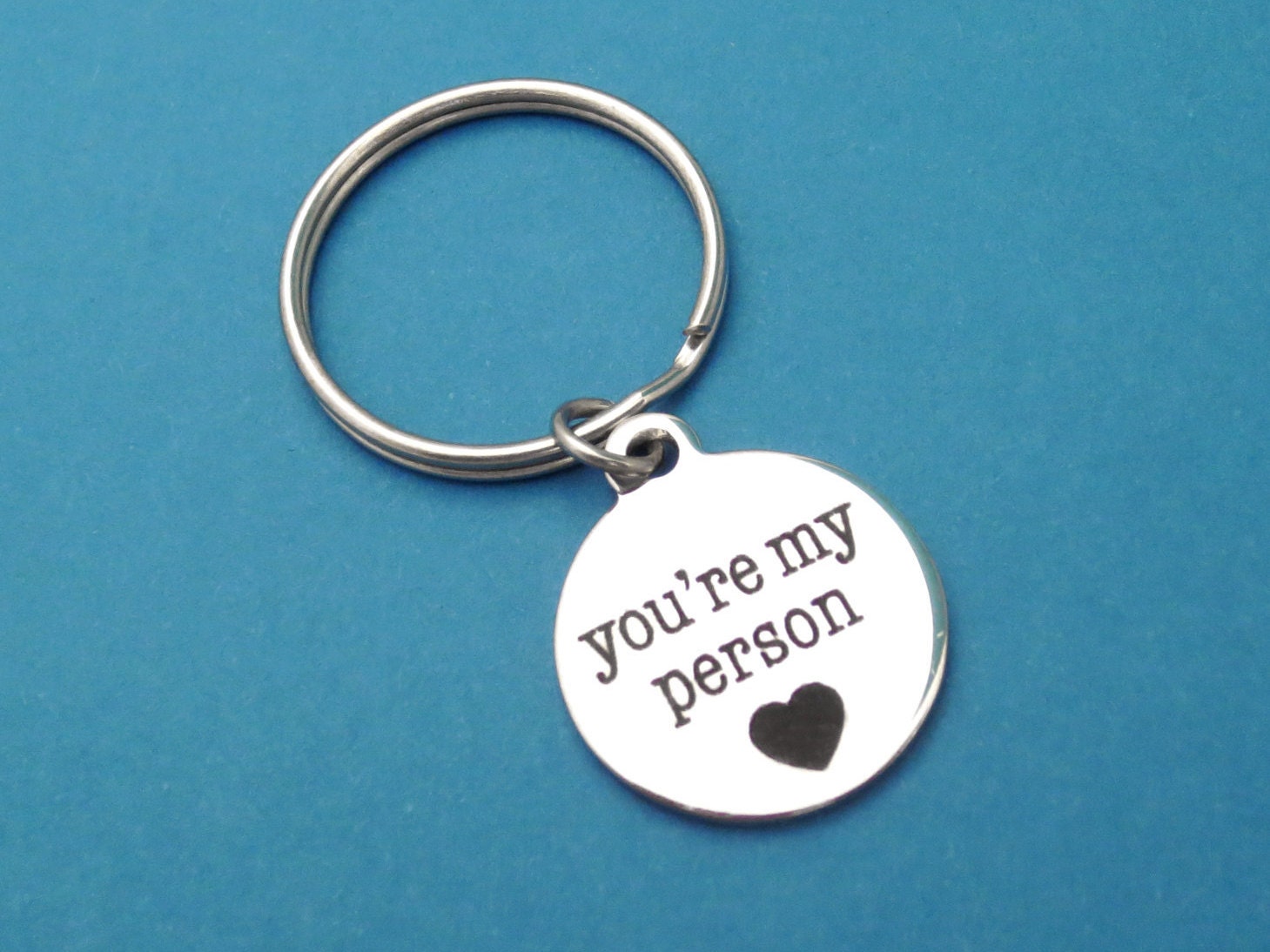 You're My Person Keychain, Grey's Anatomy Key Ring, Gift for Men, Gift ...