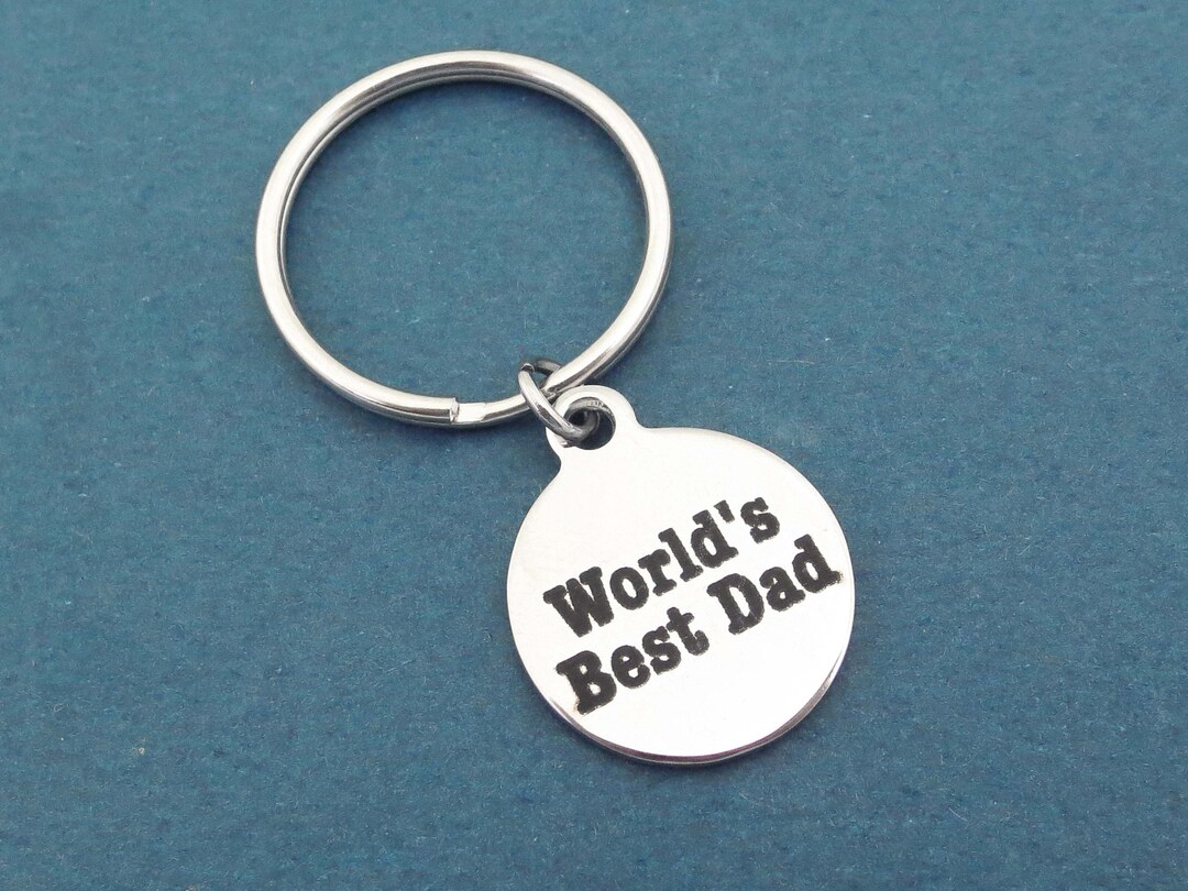 World's Best Dad, Key Ring, Keychain, Birthday, Father, Dad, Gift ...