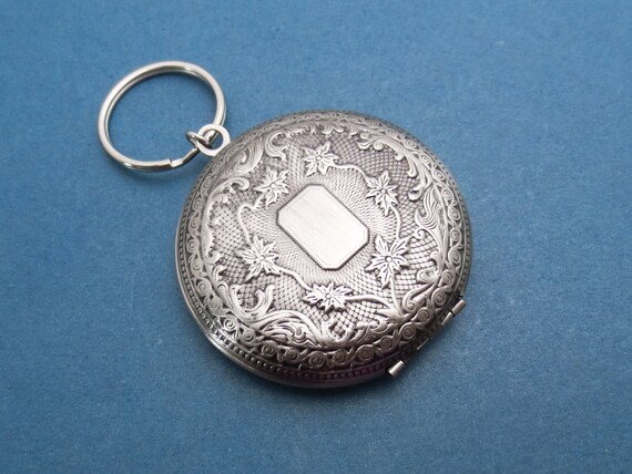 Ocean Wave Key Ring Large Locket Keychain Photo Keyring Gift - Etsy