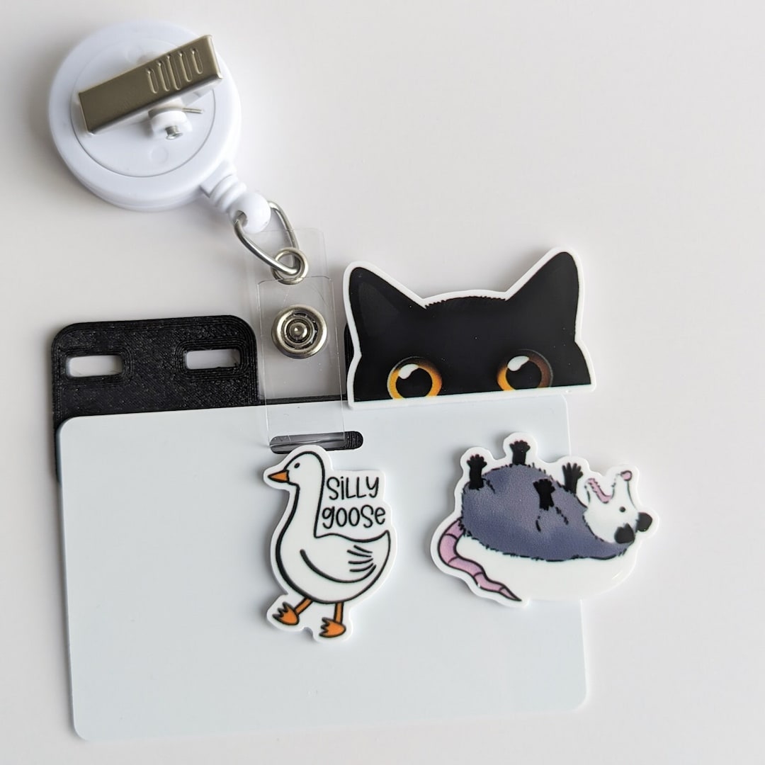 Badge Topper / CHARM COLLECTION - Animal - Charm Only - Etsy