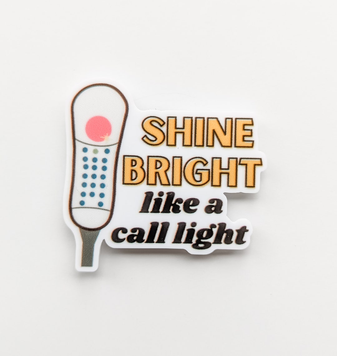 Shine Bright Like a Call Light / PLASTIC Add on / 13A18 - Etsy