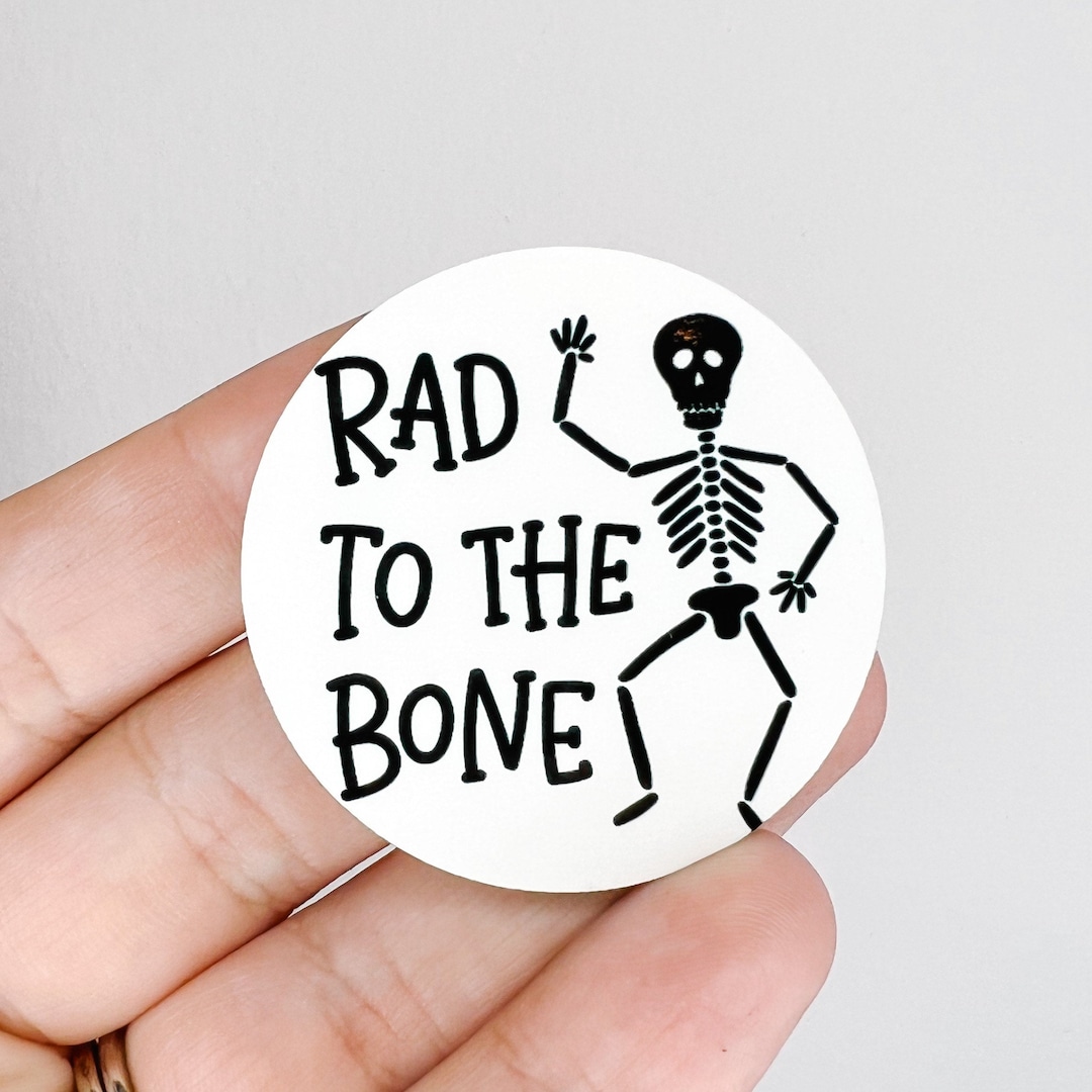 Rad to the Bone / Radiology / Hardboard Add on / 3B24 - Etsy