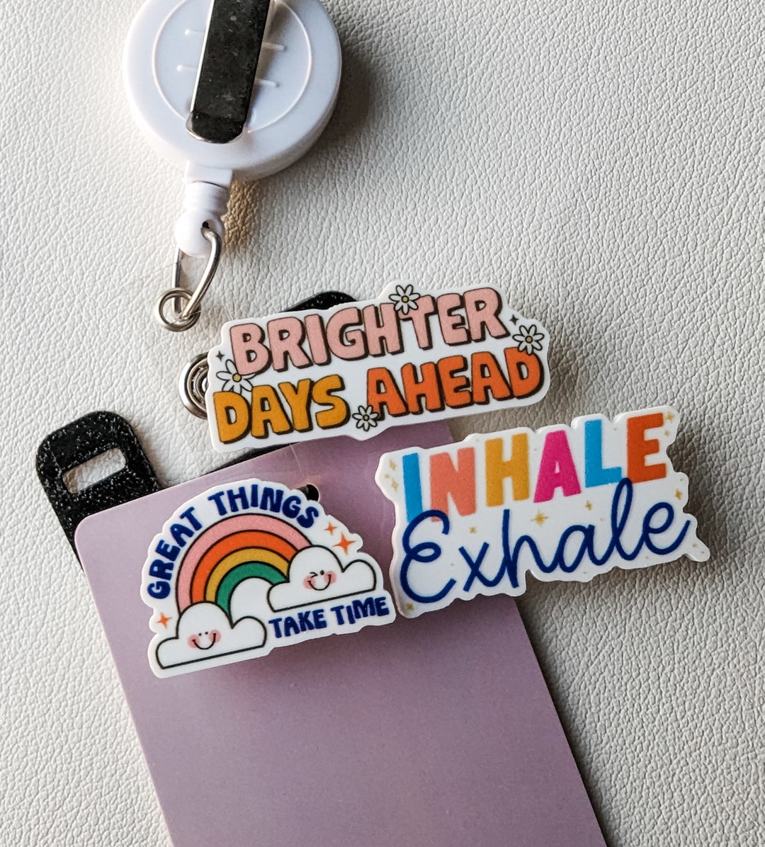 Badge Topper / CHARM COLLECTION - Inspirational - Charm Only - Etsy