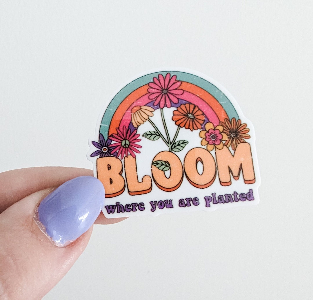 Bloom Where You Are Planted / PLASTIC Add on / 13C38 - Etsy