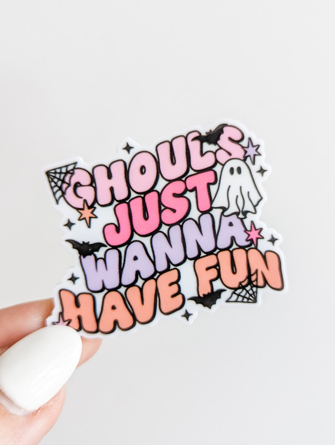 Ghouls Just Wanna Have Fun / Halloween / PLASTIC Add on / 14A26 - Etsy