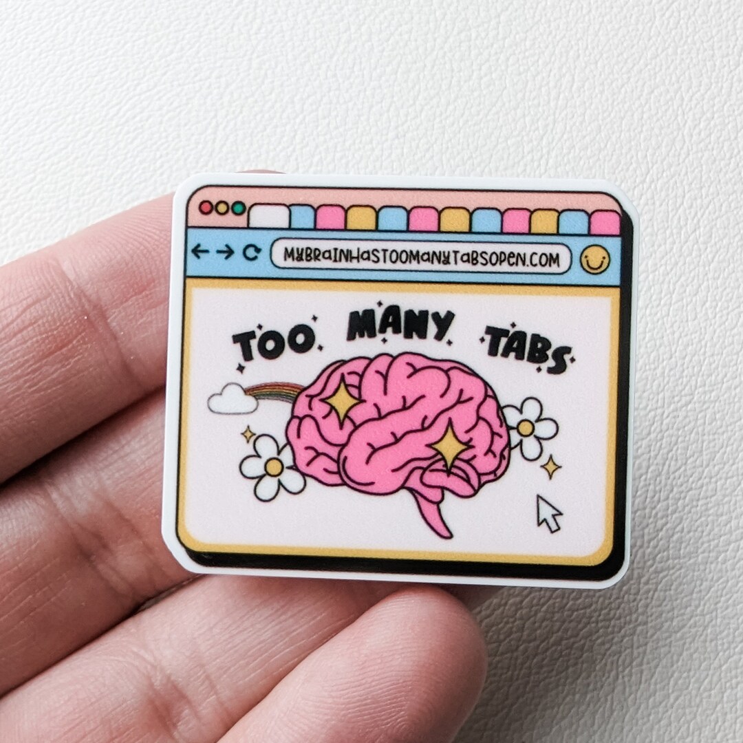 Too Many Tabs / PLASTIC Add on / 14C31 - Etsy