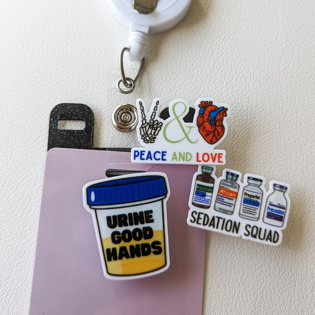 Badge Topper / CHARM COLLECTION - Medical - Charm Only - Etsy