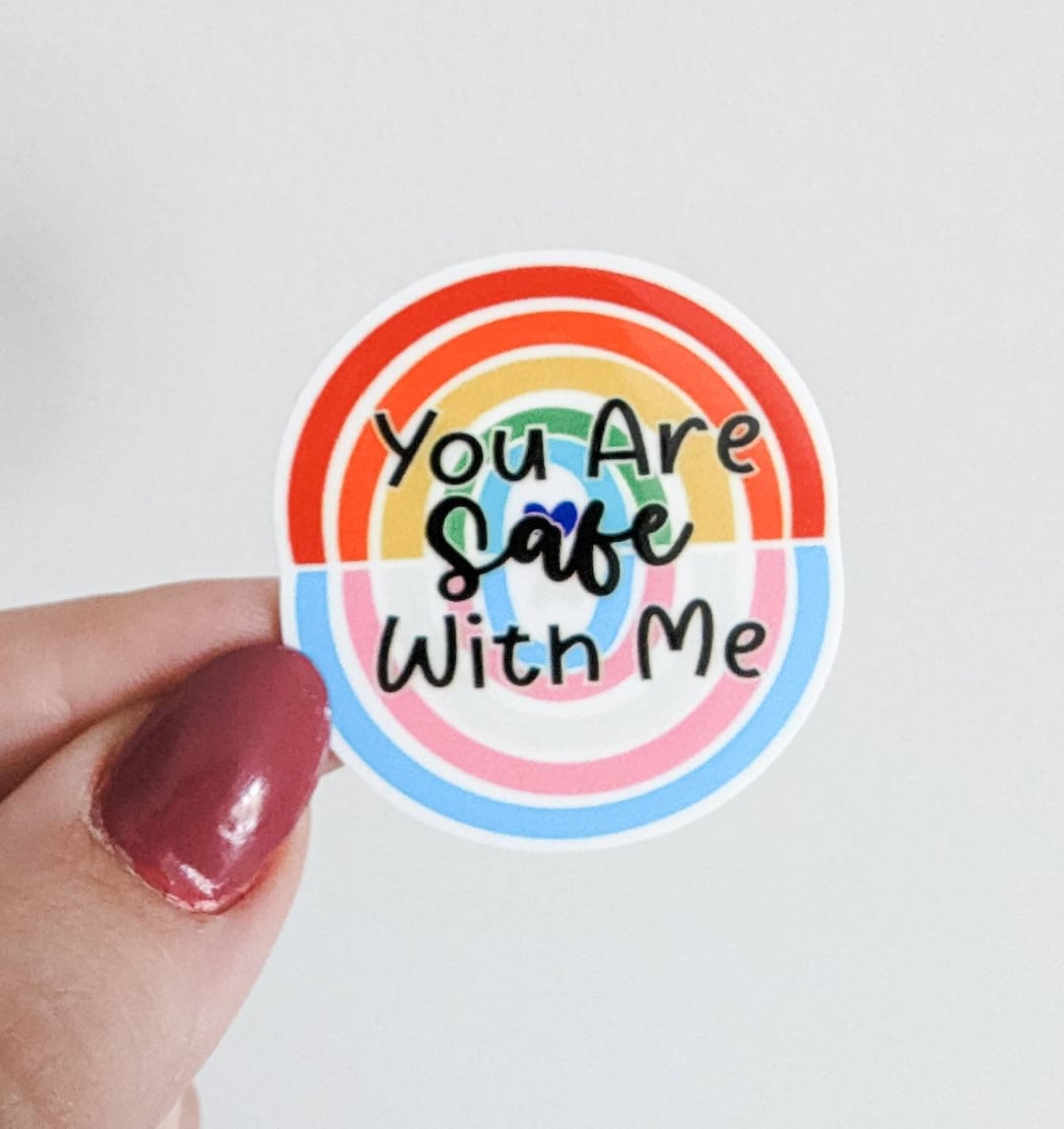 You Are Safe With Me / PLASTIC Add on / 12C23 - Etsy