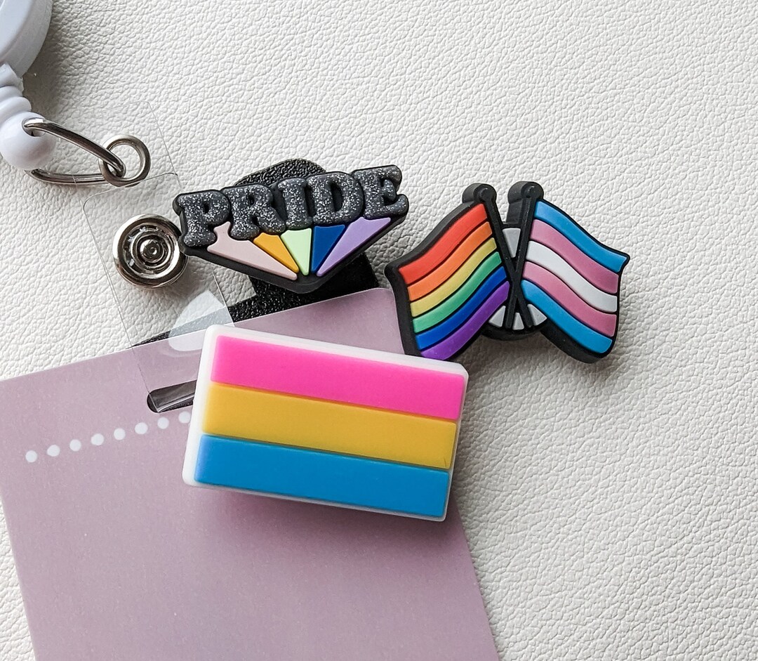 Badge Topper / CHARM COLLECTION - PRIDE - Charm Only - Etsy