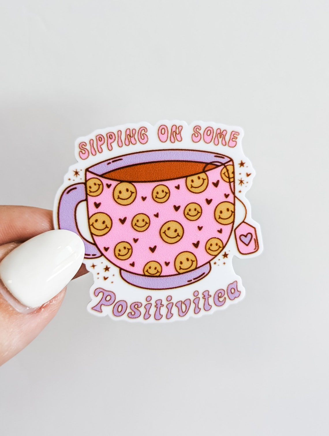 Sip on Positivitea / PLASTIC Add On - Etsy