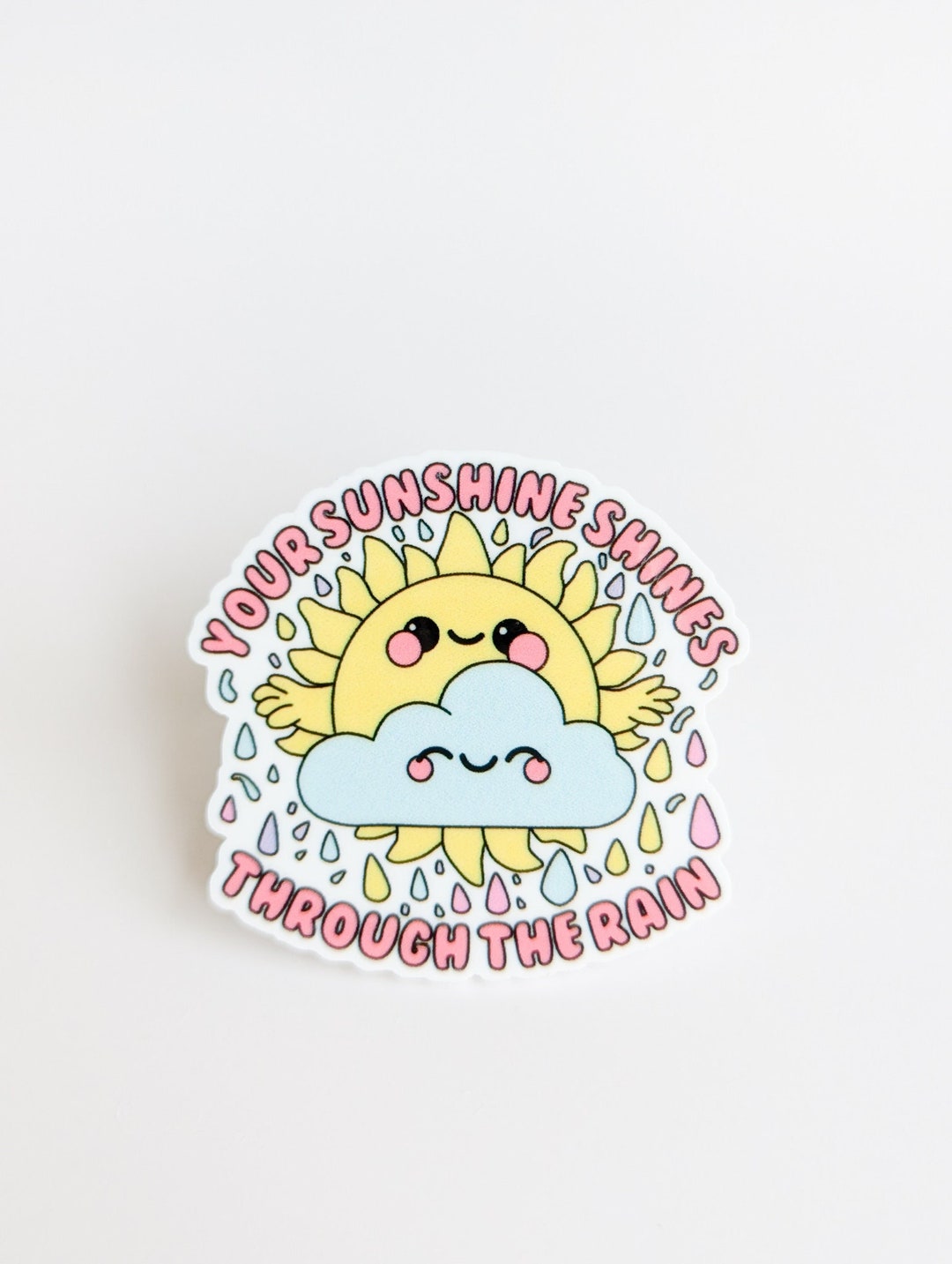 Your Sunshine Shines / Positive Affirmation / PLASTIC Add On - Etsy