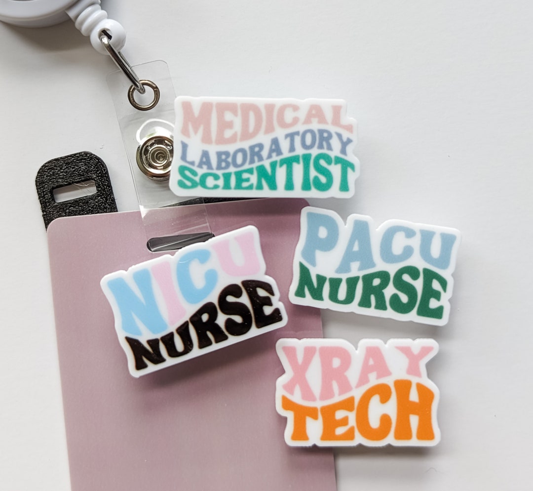 Badge Topper / CHARM COLLECTION - Profession/ Specialty - Charm Only - Etsy