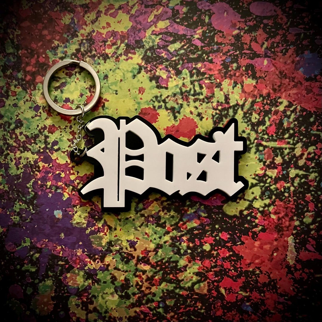 Chunky Acrylic Keychains ~ “post or Posty?” *3 Style Options* - Etsy